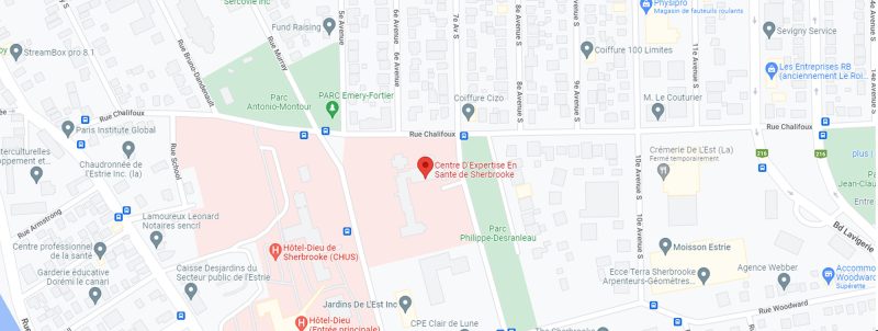 Contact - CESS - Centre d'expertise en santé de Sherbrooke